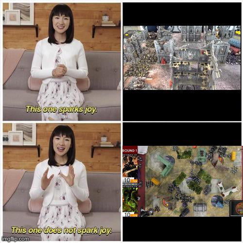 The top-down view feels so impersonal in Battle reports... - 9GAG