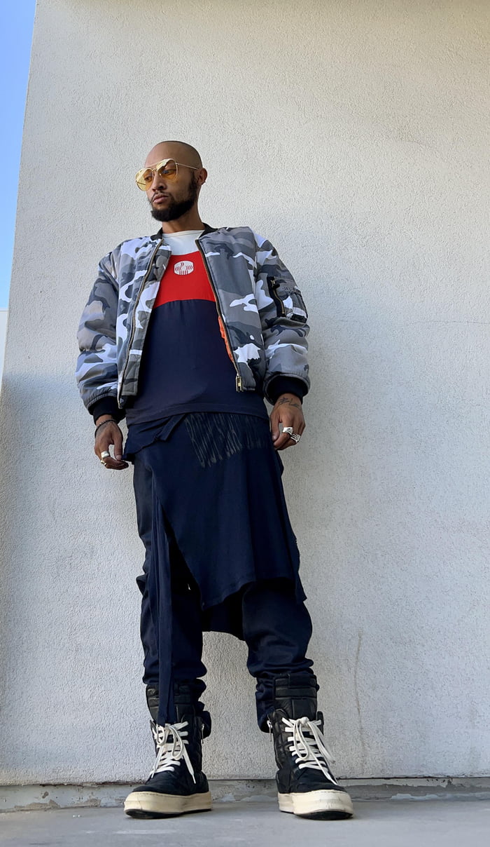 Awhile back. Vintage, Ysl rive gauche, Raf Simons, and Rick Owens. - 9GAG