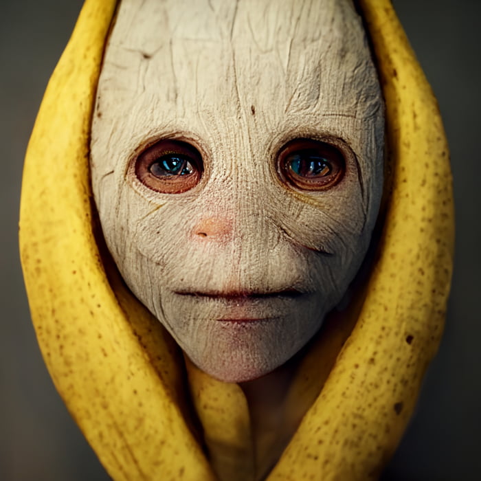 Midjourney AI Banana Human. - 9GAG
