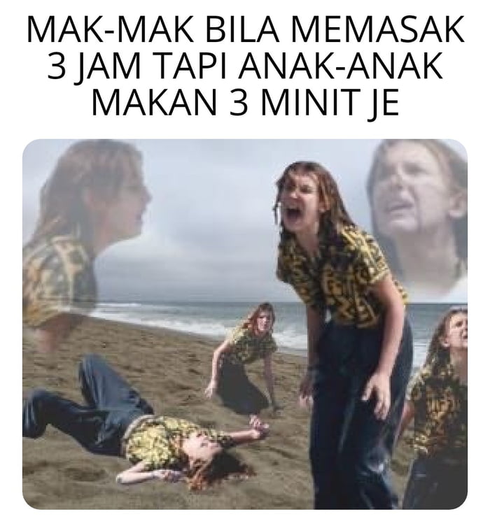 Dahla makan punya cepat, tak bismillah pulak tu - 9GAG