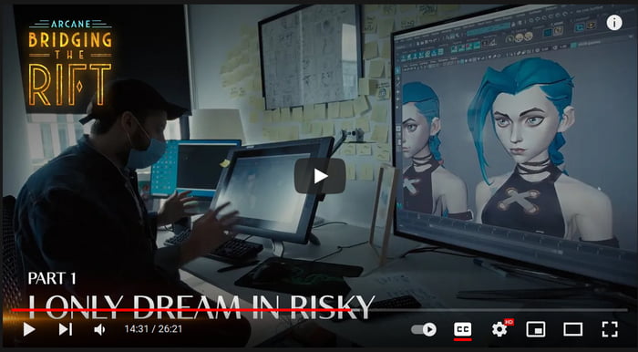 For any Arcane fans, the LoL youtube channel just posted their 5th and ...