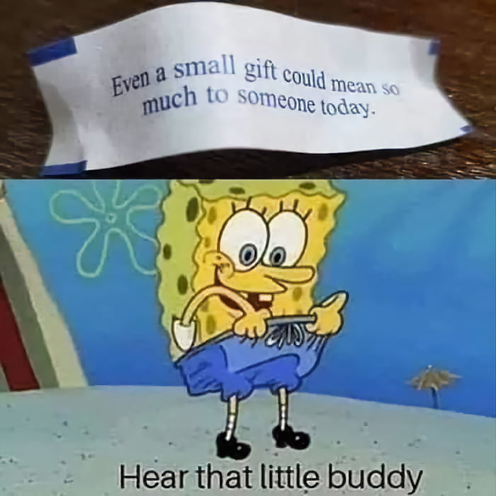THAT'S THE SPIRIT SPONGEBOB!! - 9GAG