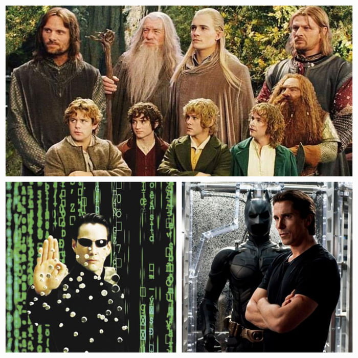 The best trilogies in history. Let's forget about matrix reborn. The ...