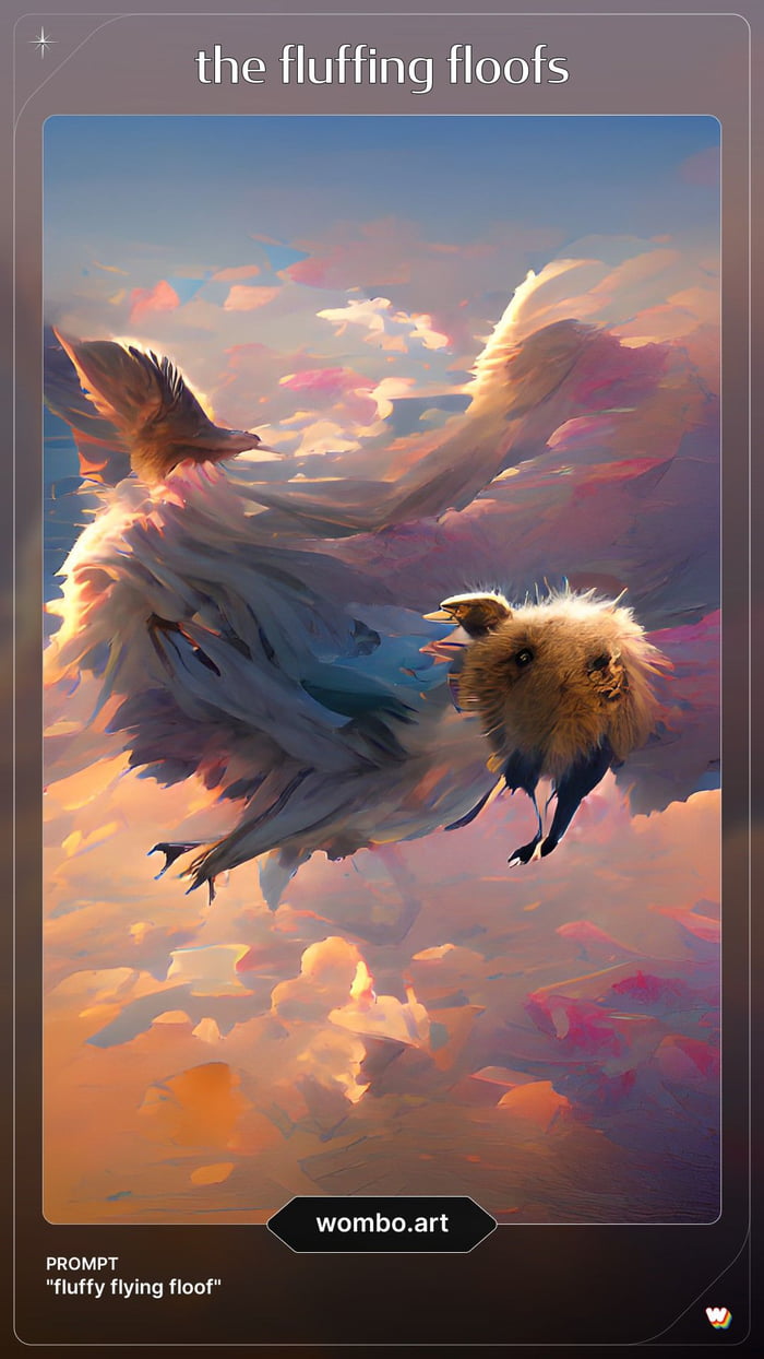 Fluffy fling floof art - 9GAG