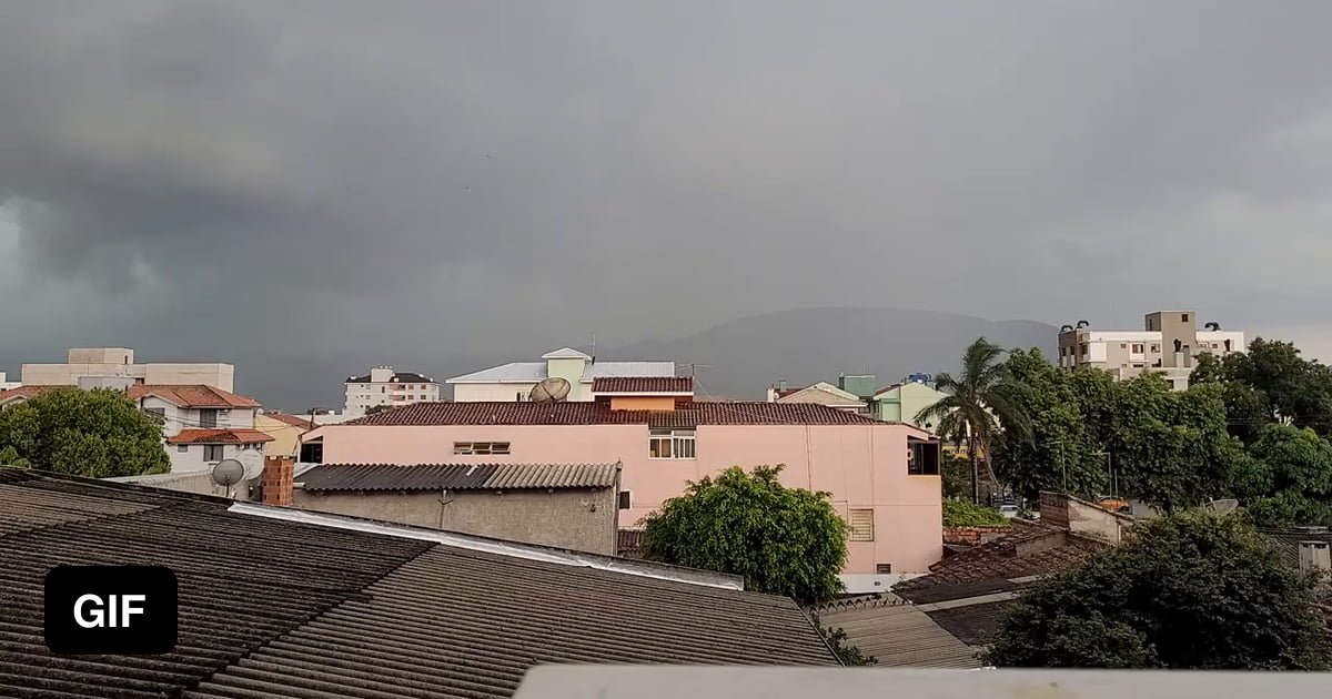 Cold front advancing after a heat wave in southern Brazil. - 9GAG