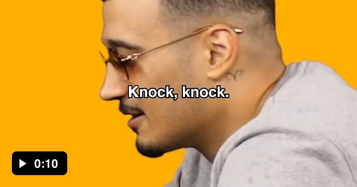 Knock knock - 9GAG