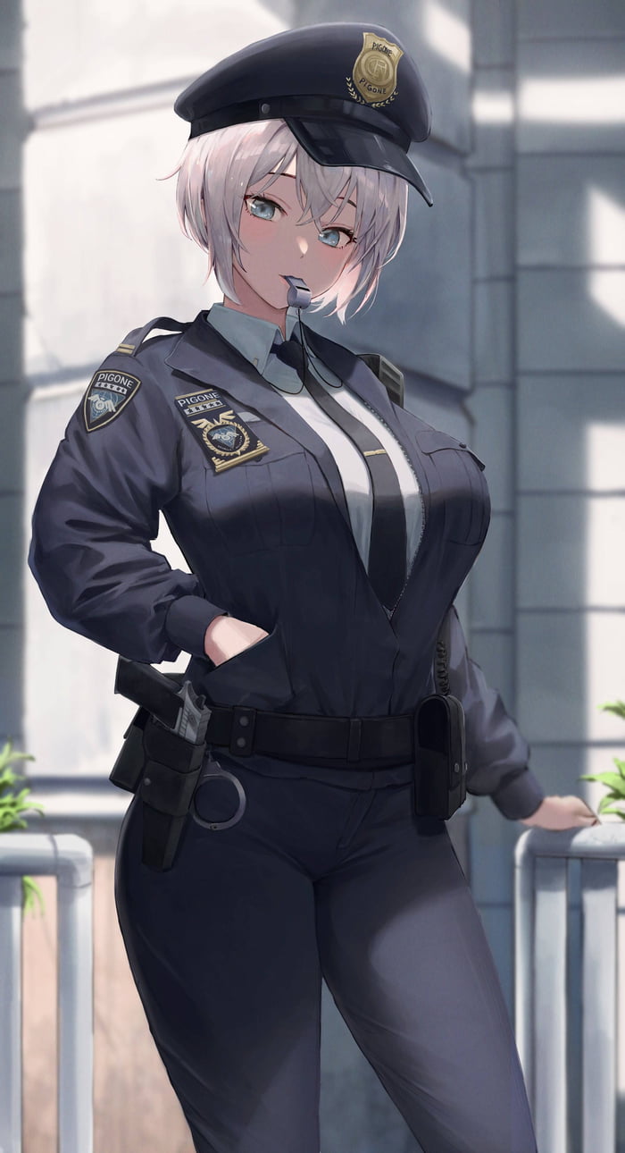 Silver-Haired Cop - 9GAG