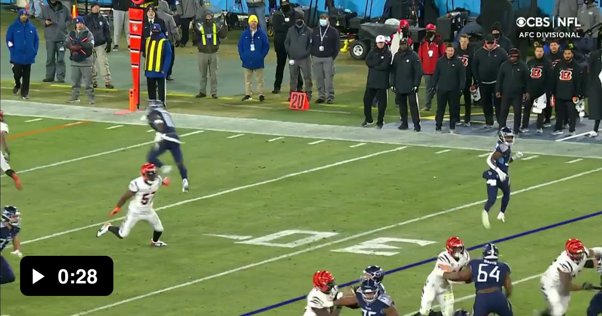 Titsns receiver AJ Brown makes a one-handed touchdown catch in the ...