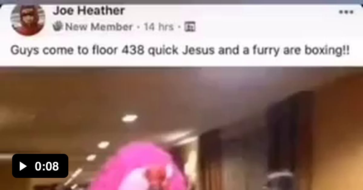 Furry vs Jesus the ultimate battle - 9GAG