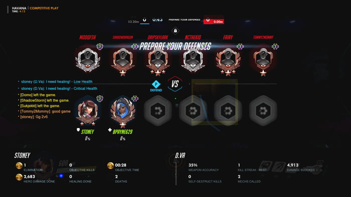 POV Overwatch role queue lobbies - 9GAG