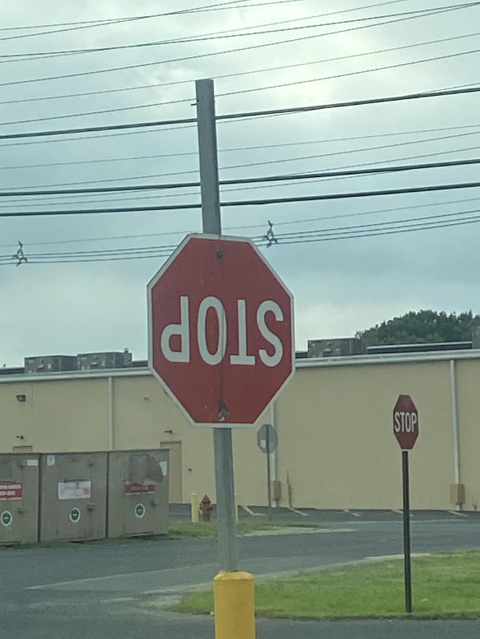 To put a stop sign up - 9GAG