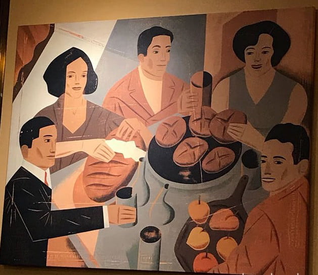 Obama having a meal with various stages of Michael Jackson - 2009 - 9GAG