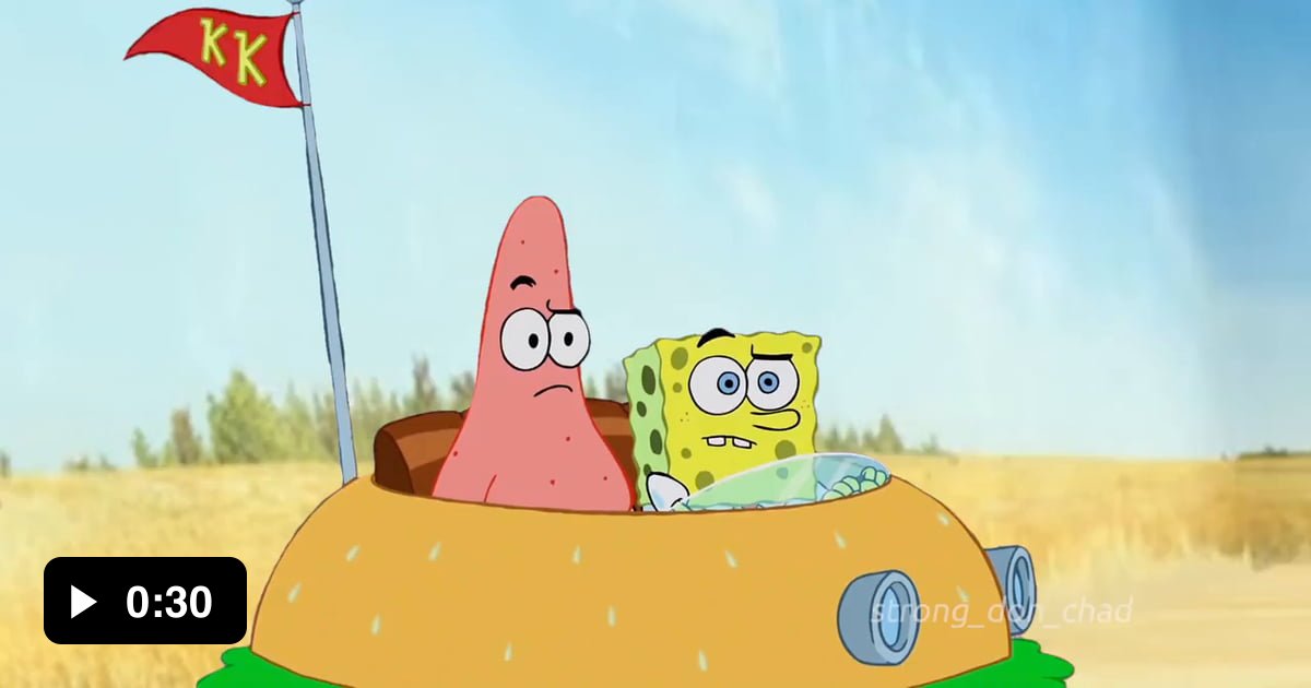 Spongebob and Patrick Play Red Light Green Light - 9GAG