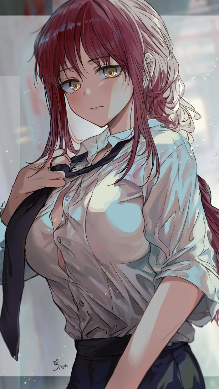 "Hard at Work" Makima - 9GAG