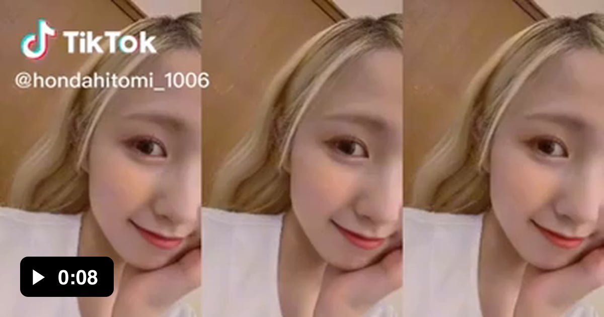 211105 - Honda Hitomi TikTok Update - 9GAG