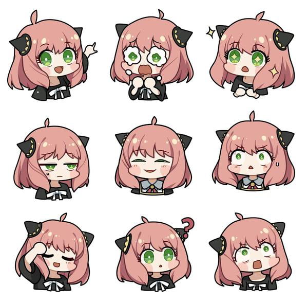 Anya Expression Pack 9gag