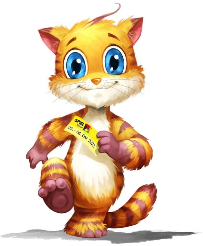 Adolf Kittler, the Spiel 2023 mascotte. Vote now! - 9GAG