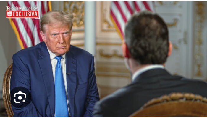 Trump in Univision interview "The genie's been let out of the box. You ...