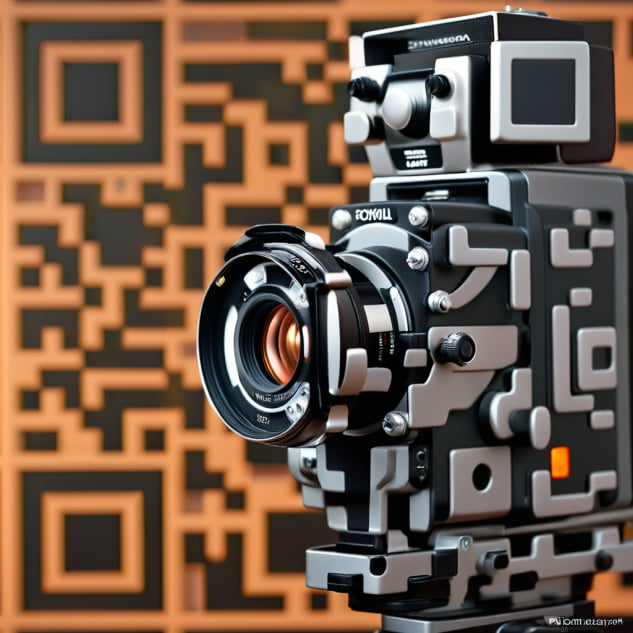 My first try at scannable QR-Codes with generated content - 9GAG