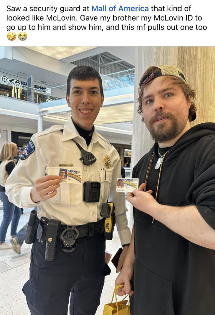 Mclovin spotting - 9GAG