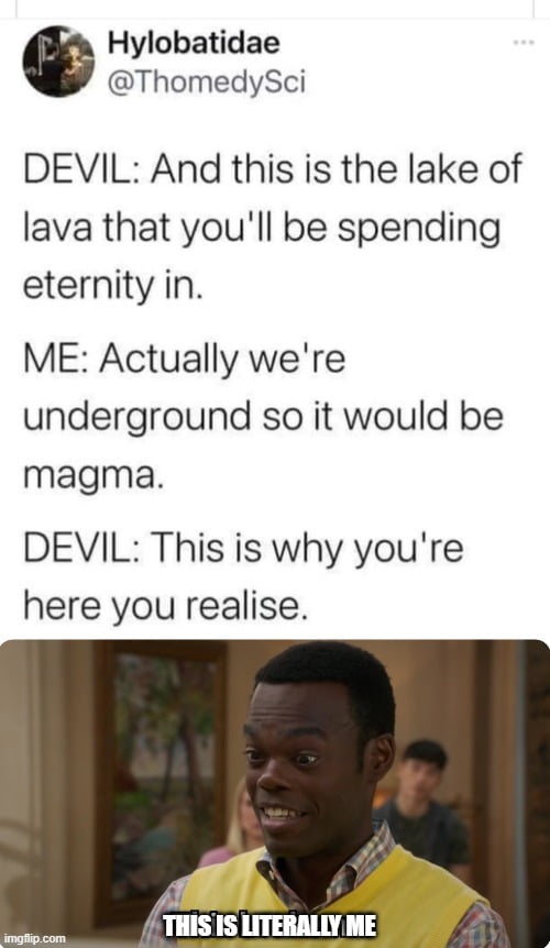 Chidi in a single meme - 9GAG