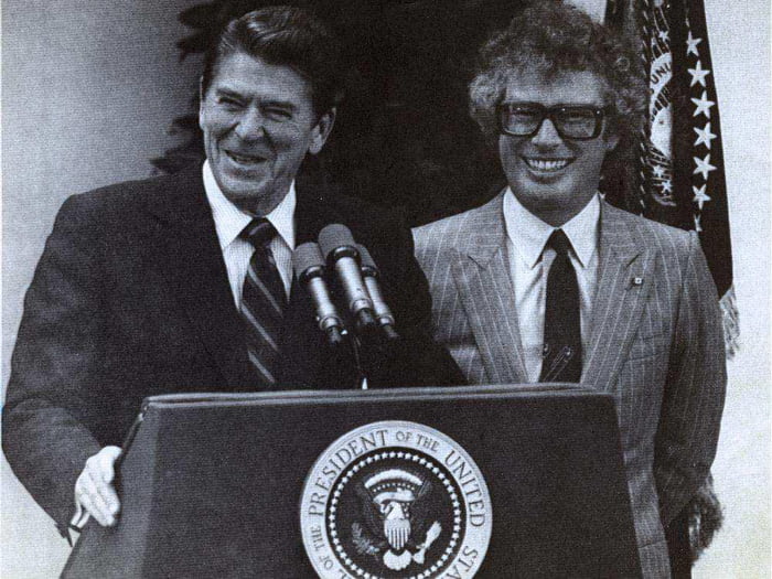 Kenneth D. Taylor, former Canadian Ambassador to Iran, receives the ...