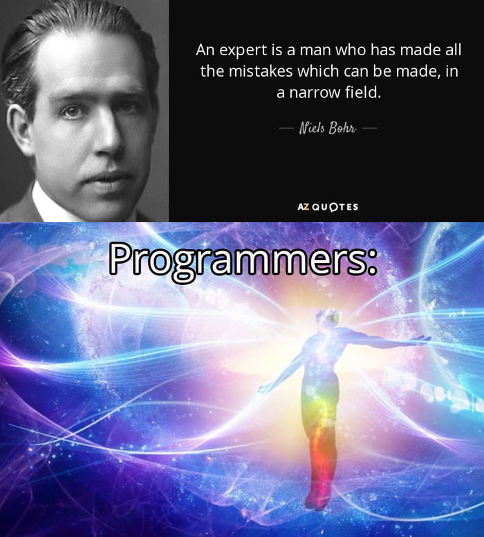 Now I'm missing the part of being an expert. - 9GAG