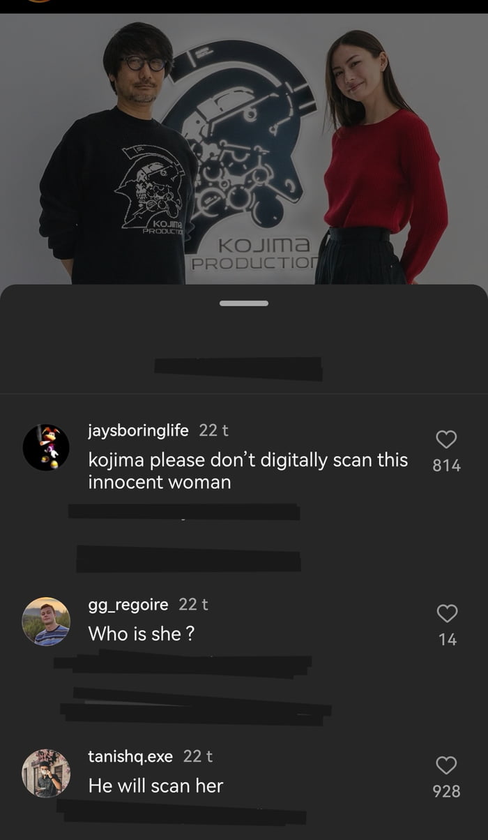 Kojimasan likes scanning - 9GAG