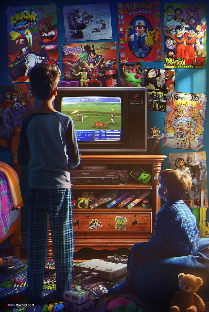 Throwback to those Sunday mornings, when the only plan was to power up ...