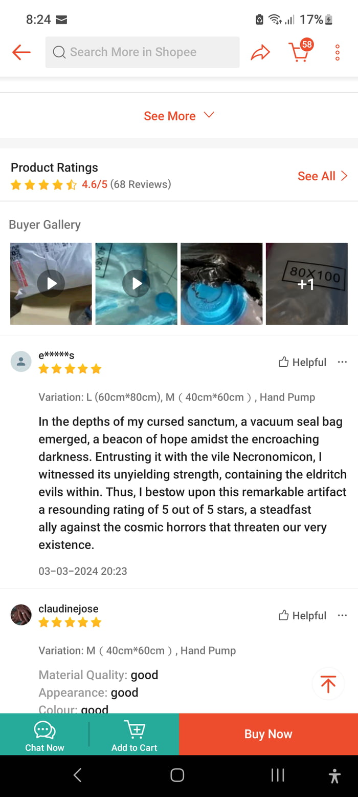 Lovecraftian Product Reviews - 9GAG