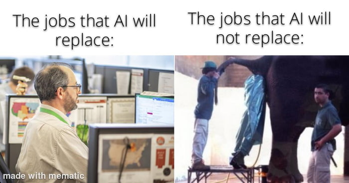 Sure, million dollar AI robots will clean up sewers and sort trash - 9GAG