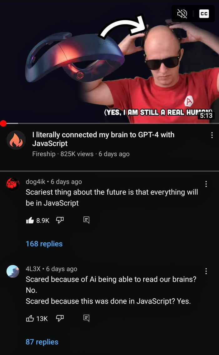 JavaScript: the ultimate mind control tool - 9GAG
