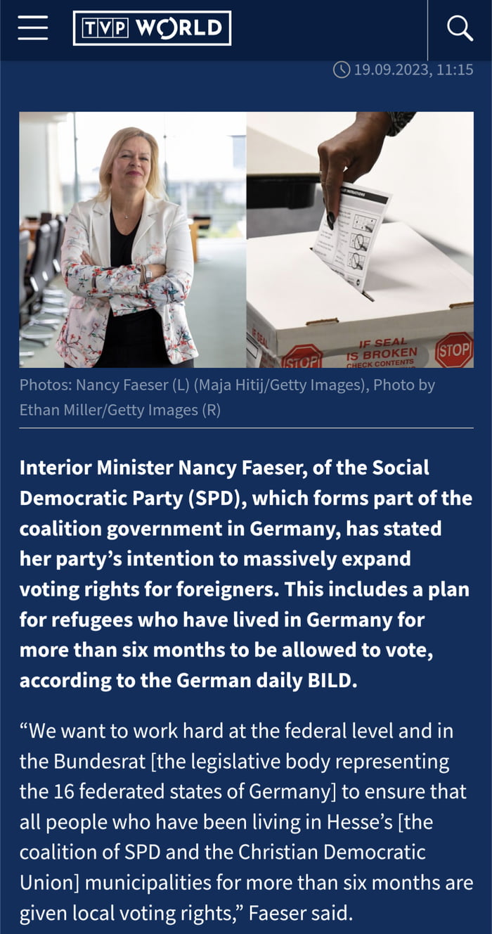 Let them vote? Rapefugees, the kings of germany.... - 9GAG