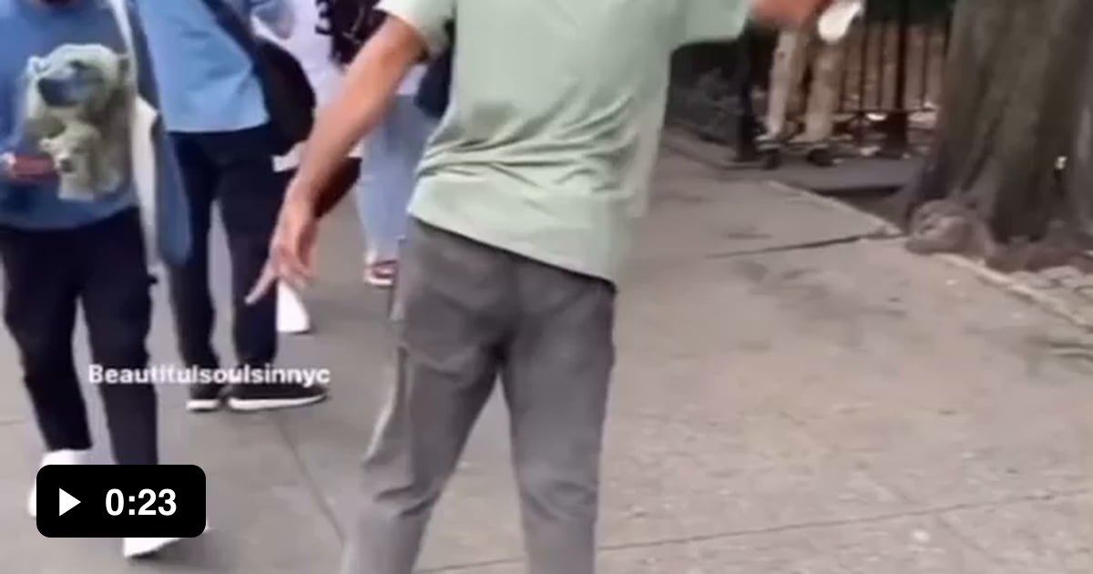 This genuine public NYC interaction - 9GAG