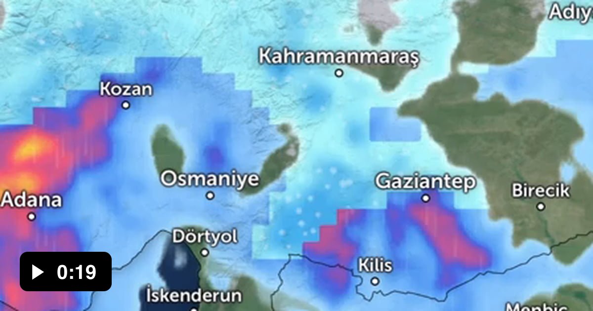 As earthquake happens in Turkey, rain radar simultaneously stops readig ...