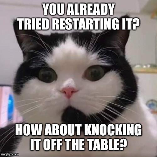 Tech Support Cat - 9GAG