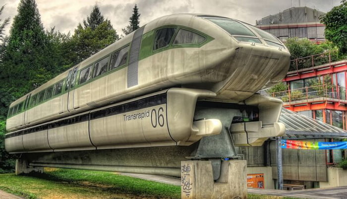 Transrapid, the 500 km/h maglev levitation tech european train that ...