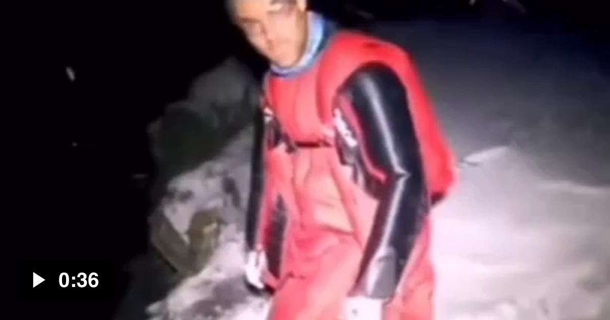 Insane night jump footage! - 9GAG