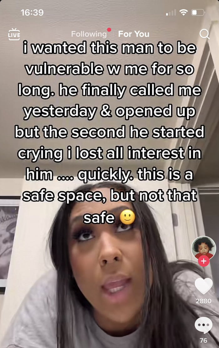 Dont open up with her, they want you to be vulnerable but not that vulnerable. Only god knows ...