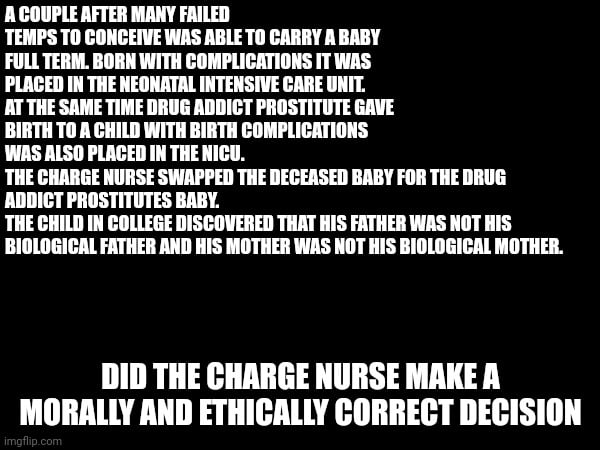 Ethical dilemma - 9GAG