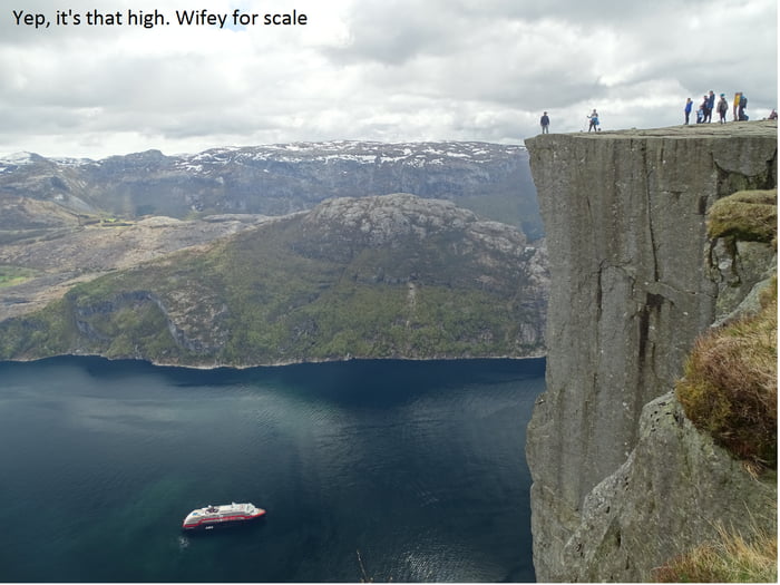 Preikestolen cliff, Norway - 9GAG