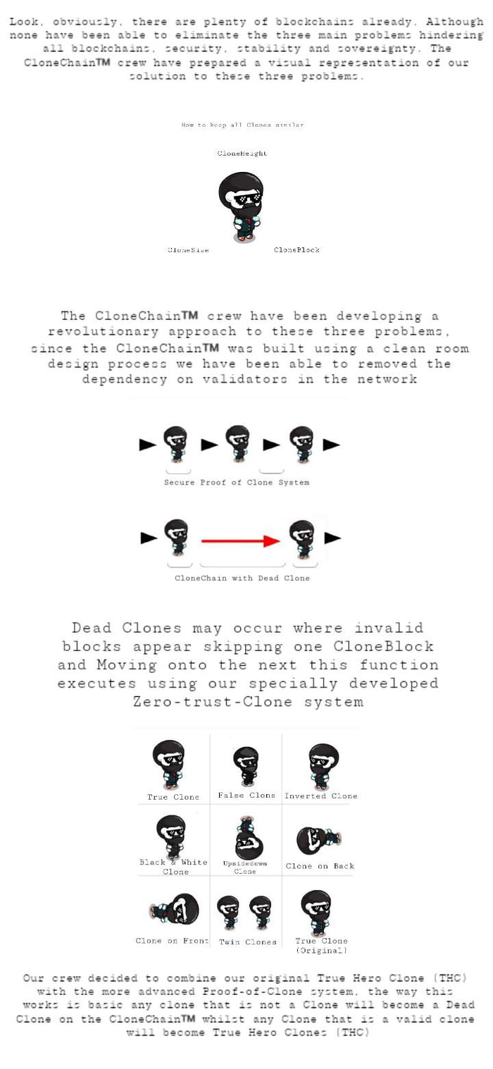 Proposal: CloneChain™️ with Proof-of-Clone technology - 9GAG