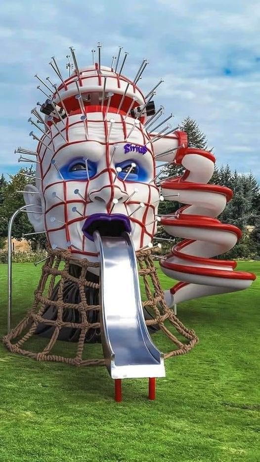 A Hellraiser playground - 9GAG