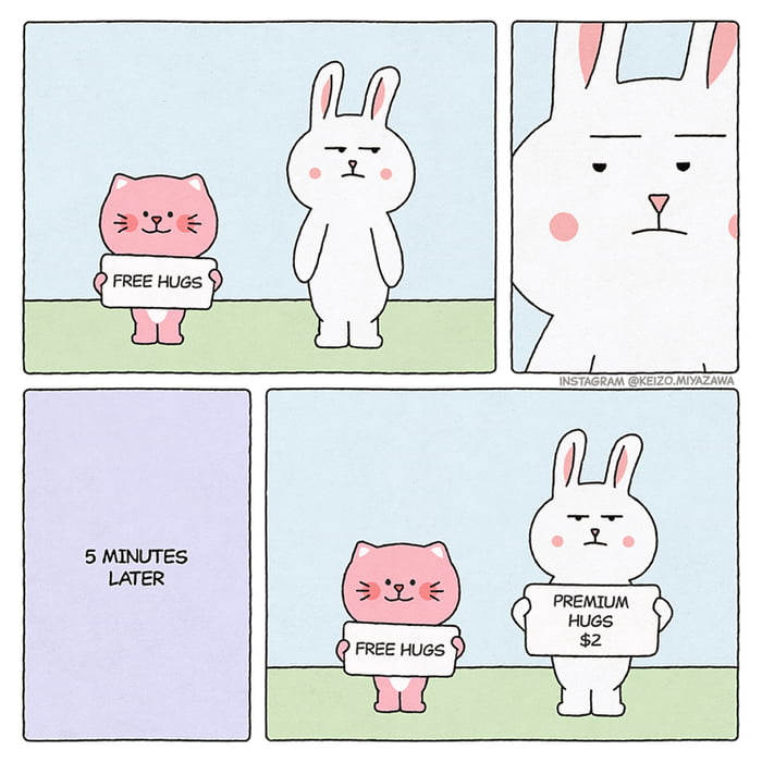 Free hugs - 9GAG