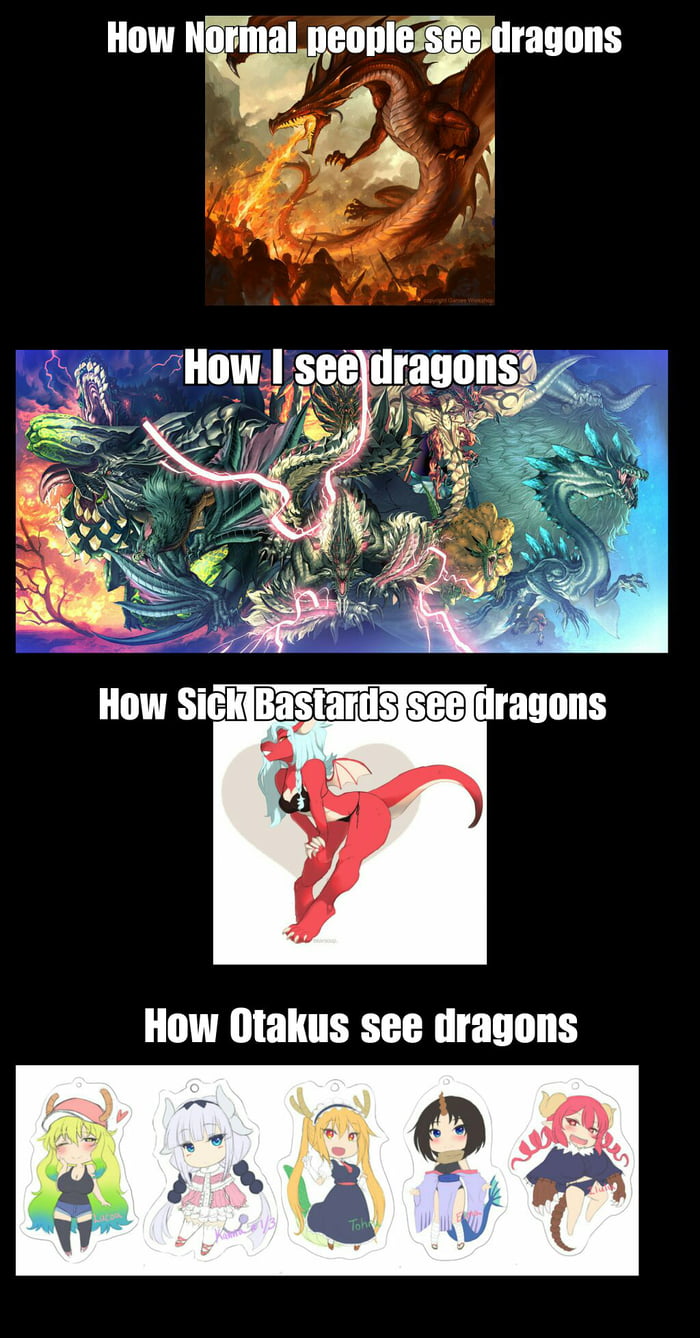How we see dragons - 9GAG