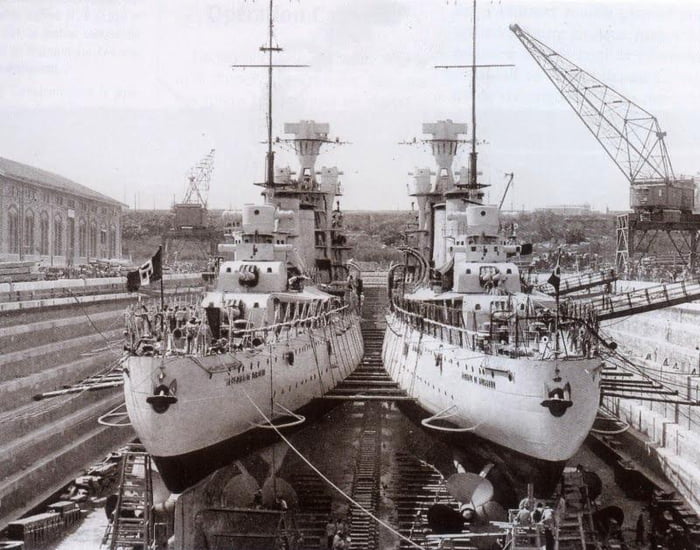 Warship picture #464 Italian cruisers Alberico Da Barbiano and Alberto ...