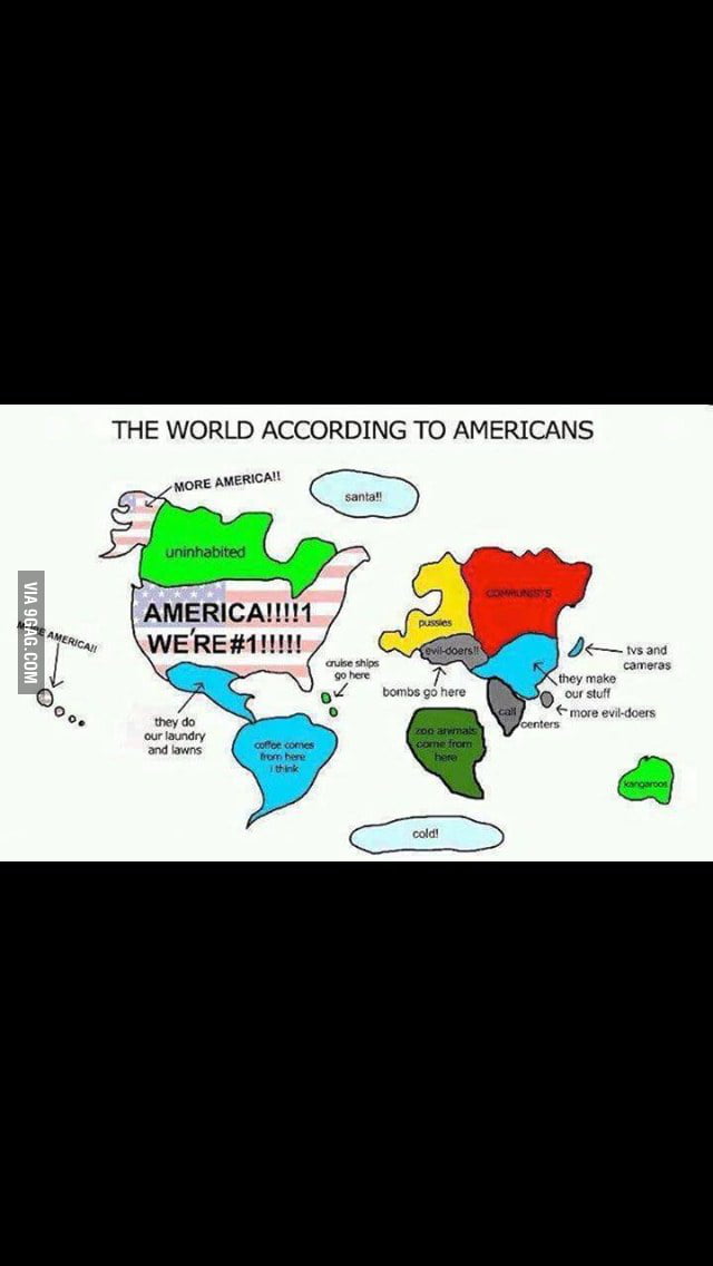The world according to murica - 9GAG