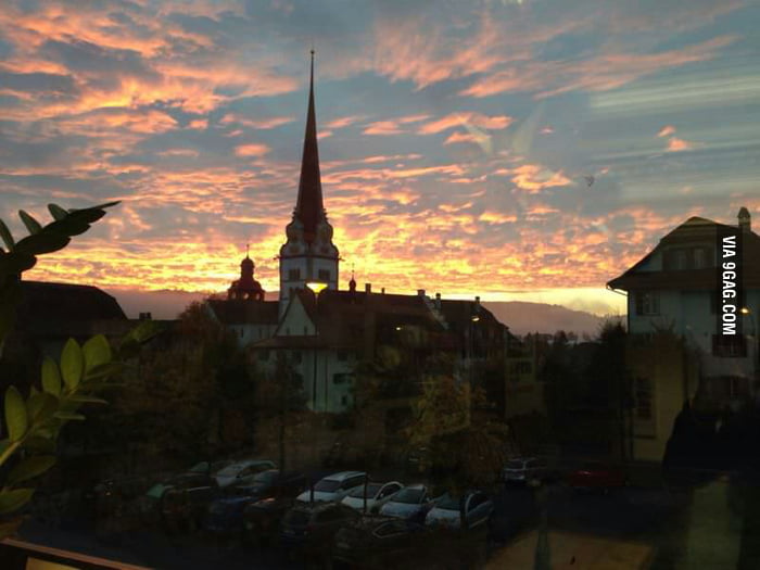 A wonderfull picture of my town. - 9GAG