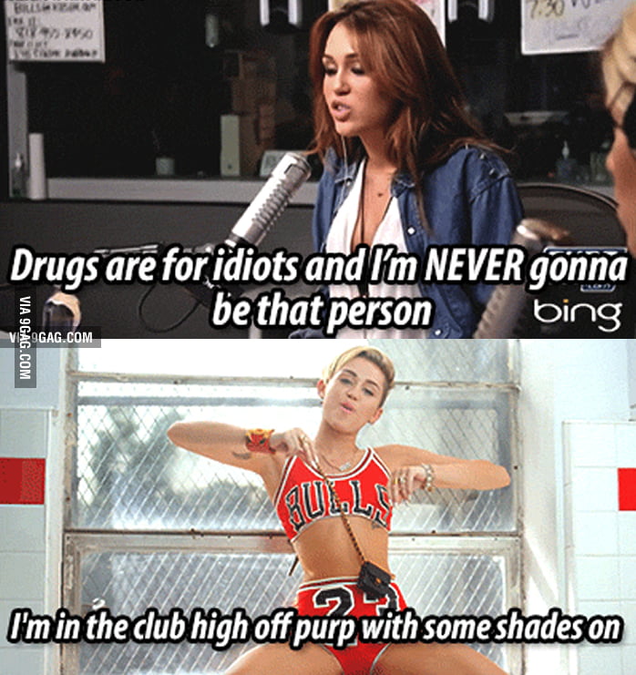 Oh Miley... - 9GAG
