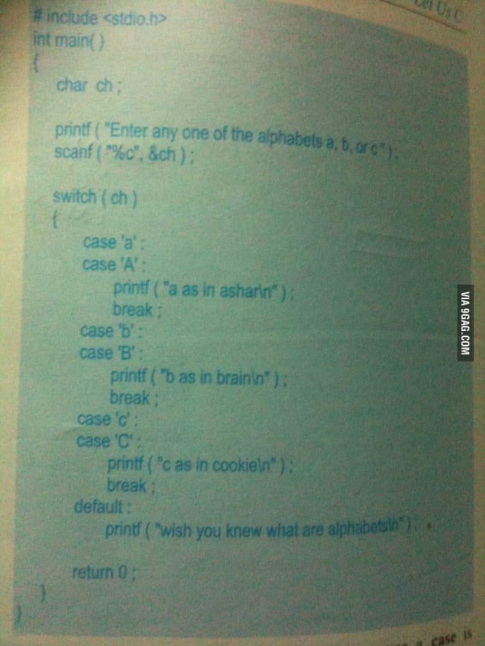 Recently started programming. well this should be fun... - 9GAG